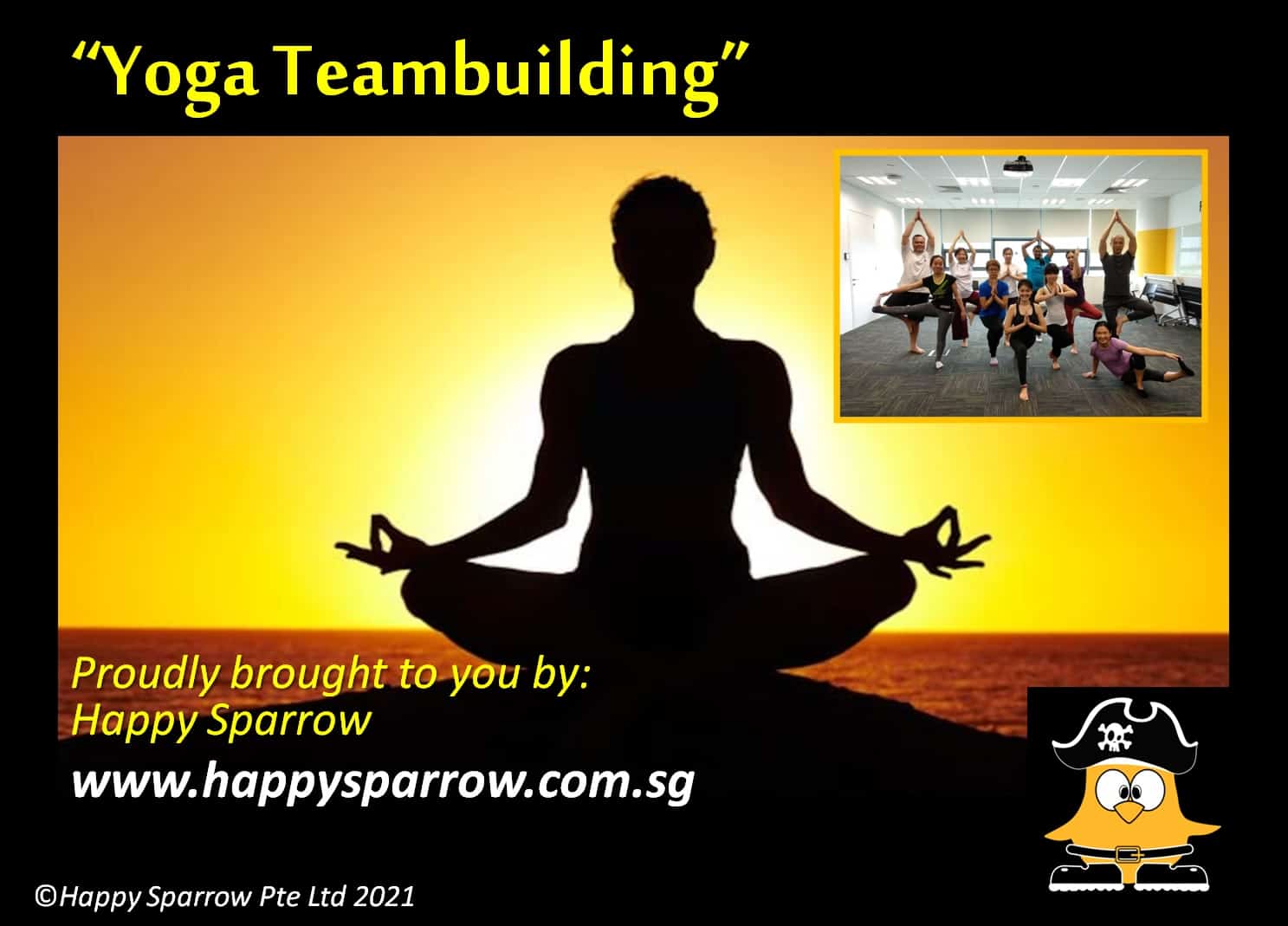 Office Yoga Teambonding | Fun & Relaxing Team Activity