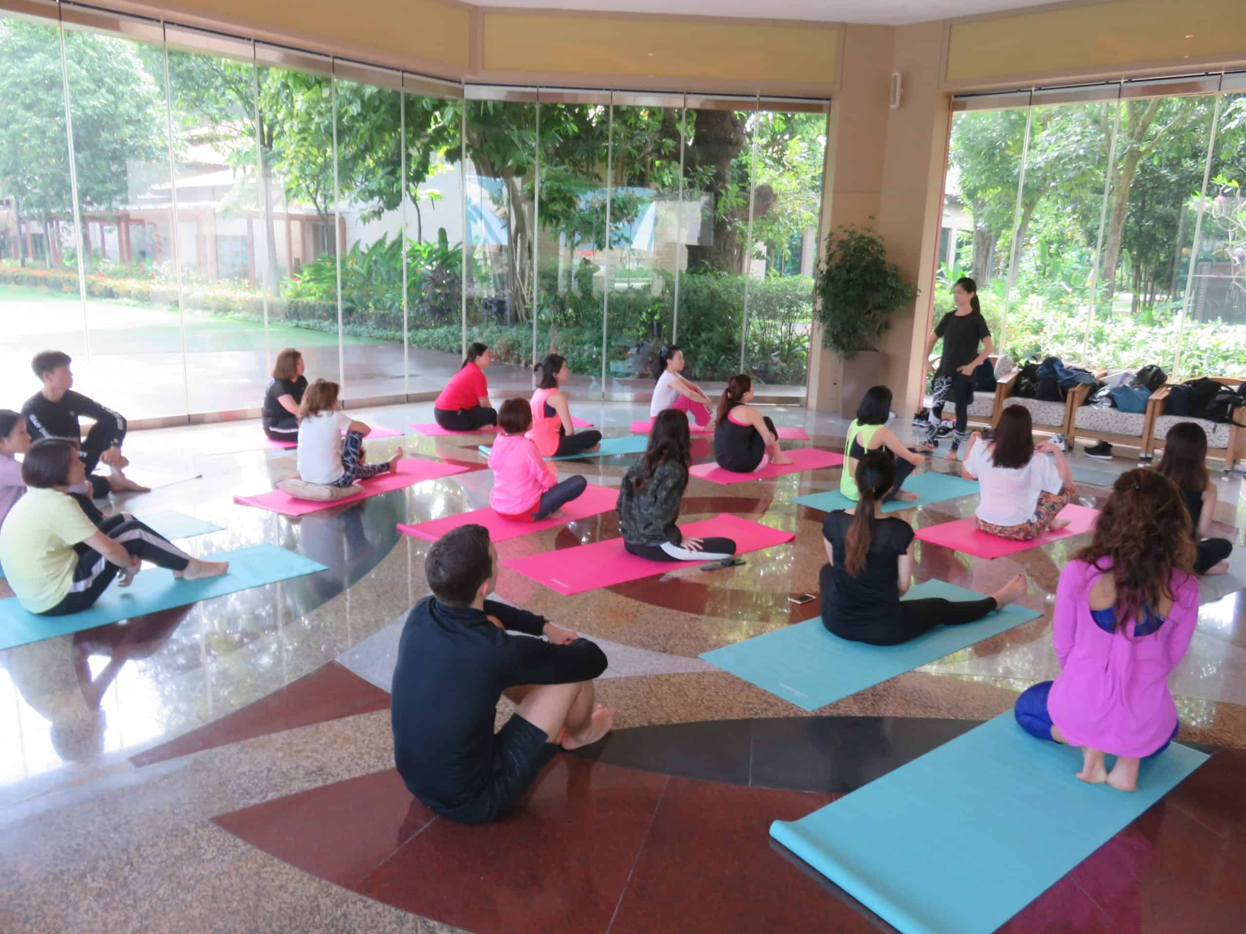 Office Yoga Teambonding | Fun & Relaxing Team Activity